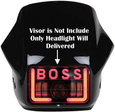 SORAX Motorcycle Headlight Hero Splendor Plus Pro New Styles Look Splendor Logo Headlight ...