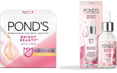 POND's Bright Beauty Spotless Glow Fairness Cream & Serum(80 g ...