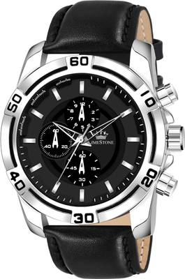 LIMESTONE LUXE LUXE Series of LUXURY Styles Dummy Chronograph Leather ...