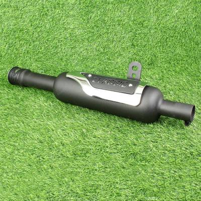 MACH7 INDORI BLACK CHROME SHIELD FOR ROYAL ENFIELD REBORN, METEOR MADE ...