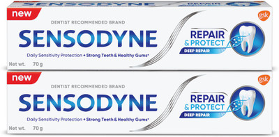 SENSODYNE Repair & Protect Combo pack, tooth paste for deep repair of ...