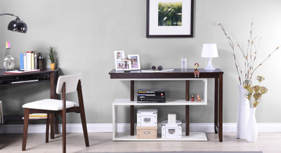 Buy Urban Ladder Tolstoy Engineered Wood Study Table(Free Standing ...