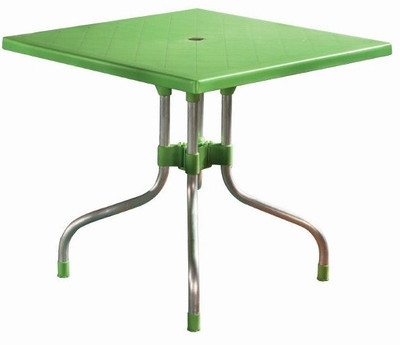 44% OFF on Mavi Plastic Cafeteria Table(Finish Color - Green, DIY(Do-It ...