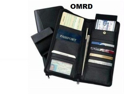 50% OFF on OMRD OMRD Passport Cum Credit Card Holder(Black) on Flipkart ...