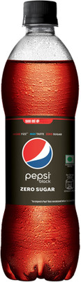 Pepsi Black Zero Sugar Soft Drink Plastic Bottle(500 ml) - PaisaWapas