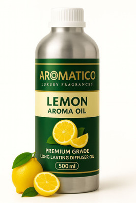 aromatico Lemon Diffuser, Aroma Oil, Refill 1L Lemon Diffuser Oil(500 ...