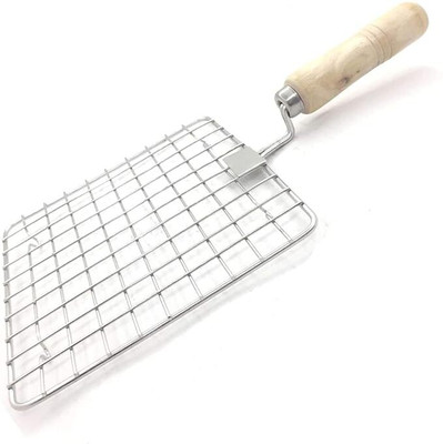 STEFFAN Kitchenware Stainless Steel Wire Roaster Papad Jali | Papad ...