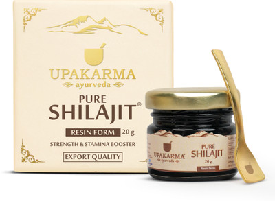 UPAKARMA Pure Shilajit Resin 20g | Natural Strength & Stamina Booster ...
