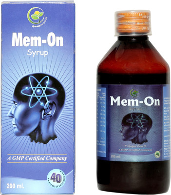 DR. TOTALA'S Mem-On Syrup 200ml | Ayurvedic Memory & Brain Health Tonic ...