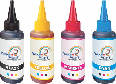 bake&print Universal Edible Printer Ink,Printing Special for Photo Cake ...