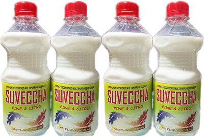 SUVECCHA WHITE PHENYLE 4000 ML (PACK OF 4) PINE AND CITRO(2 x 2000 ml ...