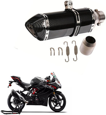 Vagary New Carbon Fiber Exhaust with DB Killer for TVS Apache RR 310 ...
