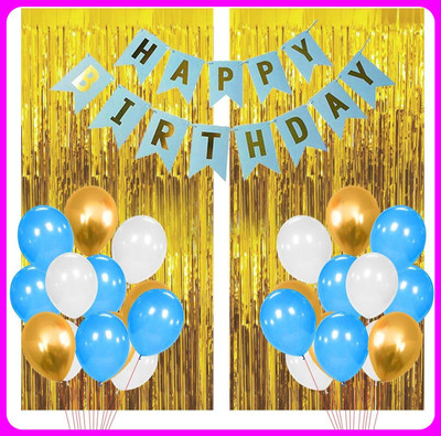 Acril Birthay Decorations Combo set(Set of 33) Lowest Price in Online ...