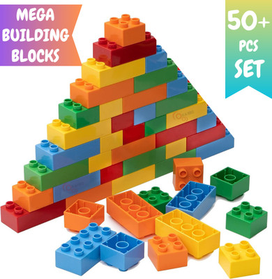 KARBD Mega Building Blocks for Kids Big Size Colorful Housing Block ...