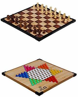 FIKAST Chinese Checkers + Chess 2 in 1 Board Game Indore Game Party ...