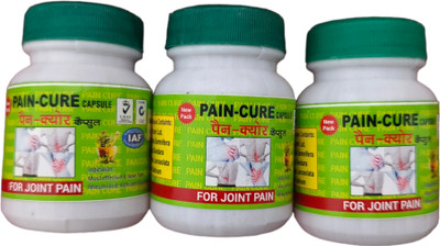 Jamui Ayurvedic Pain cure capsule for joint pain Capsules(3 x 1 Units ...