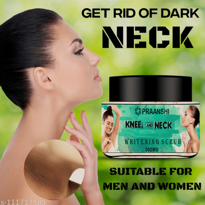 PRAANSHI Naturals Whiting Walnut Knee, Underarm & Neck Scrub with ...