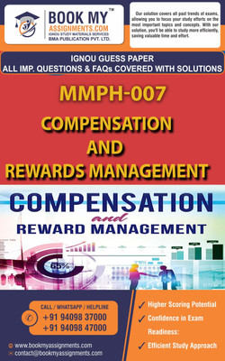 IGNOU MMPH 007 Compensation and Rewards Management | Guess Paper | Important Question Answer ...