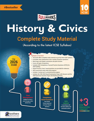 Full Marks ICSE History & Civics Class 10 Complete Study Material | Based on Latest ICSE ...