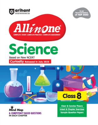 Arihant All in One Science Class 8 Book 2025–26 | Based on New NCERT ...