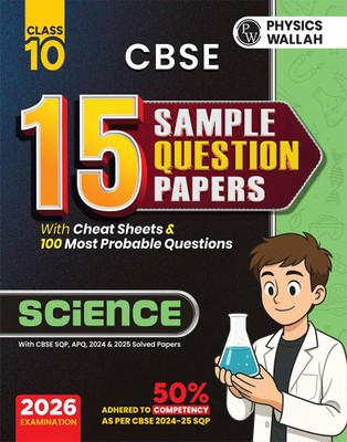 PW 15 CBSE Sample Paper Class 10 2025-26 - Science For 2026 Board Exam ...
