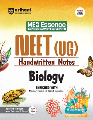 Arihant NEET (UG) Biology Handwritten Notes for Exam 2026 | NEET ...