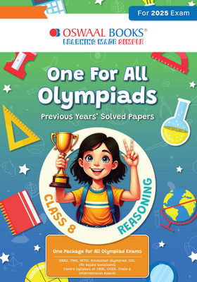 One for All Olympiad Previous Year Solved Papers Class 8 Reasoning For ...