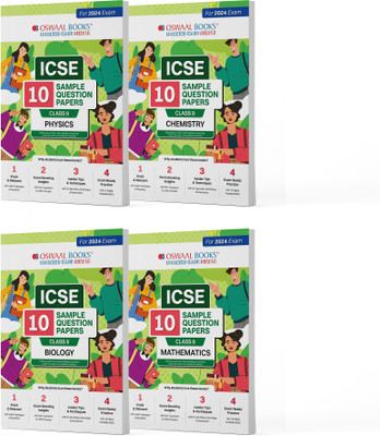 Oswaal ICSE 10 Sample Question Papers Class 9 Physics, Chemistry ...