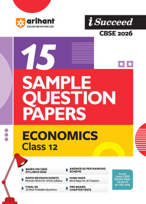 Arihant i-Succeed CBSE Sample Question Papers 2026 Economics Class 12 ...