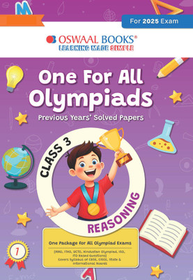 One for All Olympiad Previous Year Solved Papers Class 3 Reasoning For ...