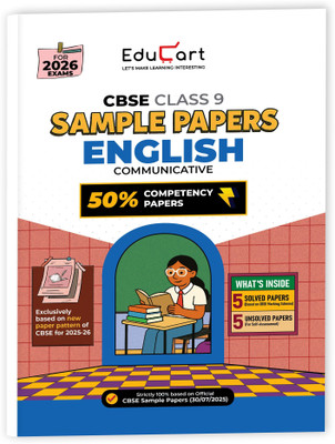 Educart CBSE Sample Paper Class 9 2025-26 English Communicative ...
