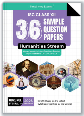 Gurukul By Oswal 36 Sample Question Papers ISC Humanities Stream Class ...