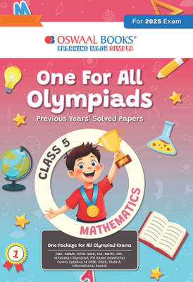 One for All Olympiads Previous Years' Solved Papers Class 5 Maths For ...