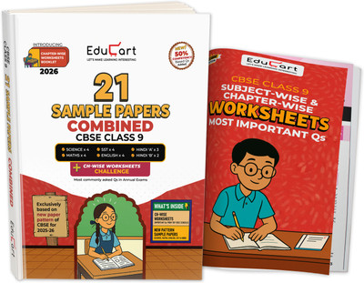 Educart CBSE Class 9 Combined Sample Papers 2025-26 With Chapter-wise ...