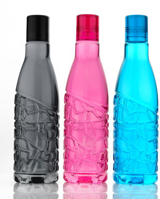 2Mech Pack of 3 CrystaL design Fridge Bottle Set of 3, Office Bottle ...