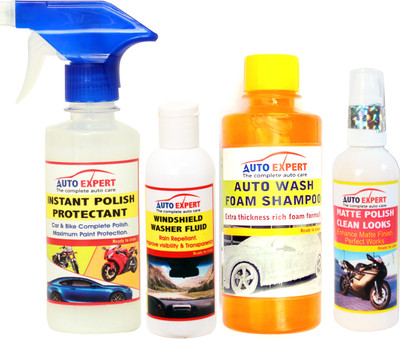 Auto Expert Liquid Car Polish for Bumper, Chrome Accent, Dashboard ...