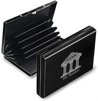 Flipkart SmartBuy RFID Blocking Long-Lasting Black MS. Banker Metal ...