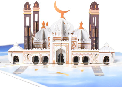 Lovcraft |Beautiful Greeting Cards | Eid Mubarak Mosque 3D Pop Up Cards ...