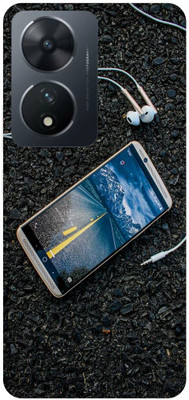 Bluvver Back Cover for Vivo Y100A 5G,V2222 Mobile,Phone,Ear Phone,Road ...