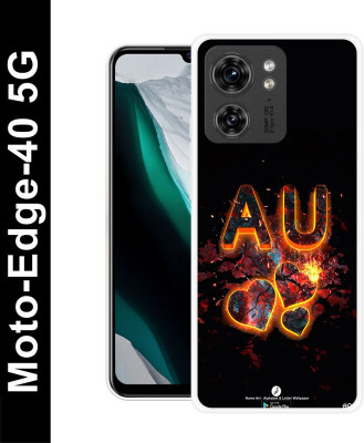 LUCKY MOBI.COM Back Cover for Motorola Edge 40, AU NAME, AU LOVE, AU ...