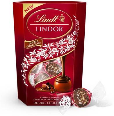 LINDT Lindor Double Chocolate Imported 200gms Fudges - Price History