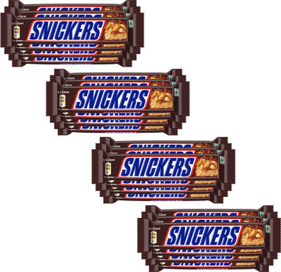 SNICKERS Peanut Filled Chocolate Bar | Loaded with Peanuts, Nougat ...