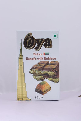 Oya Dubai Premium Kunafa with Baklava 80gm Bars(80 g) Lowest Price in ...