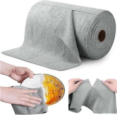 DR.VS Cleaning Cloth Roll -Ultra Soft, Streak-Free, Lint-Free ...