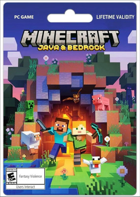 Minecraft java and bedrock key Deluxe Edition(Code in the Box - for PC ...