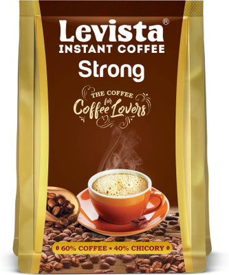 Levista Strong Instant Coffee(100 g, Chicory Flavoured) - PaisaWapas