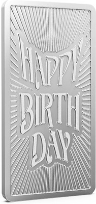 Aspect Bullion & Refinery Happy Birthday S 999 20 g Silver Bar Lowest ...