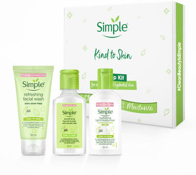 Simple Kind To Skin Regime Kit, Skin Barrier Care, All Skin Types(3 ...