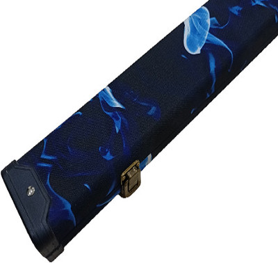 HR Group B-1 LEATHER CUE CASE 3/4 || BLUE AND BLACK DESIGN Snooker ...