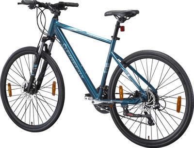 FIREFOX BIKES Meteor 700C T Hybrid Cycle/City Bike(21 Gear, Blue, Only Front Suspension ...